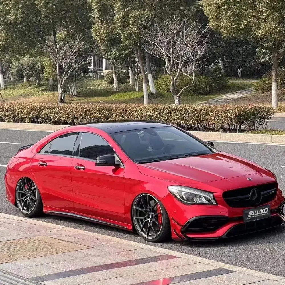 Best Gloss Liquid Ruby Red Car Wrap | Metallic Liquid Ruby Red Vinyl Wraps