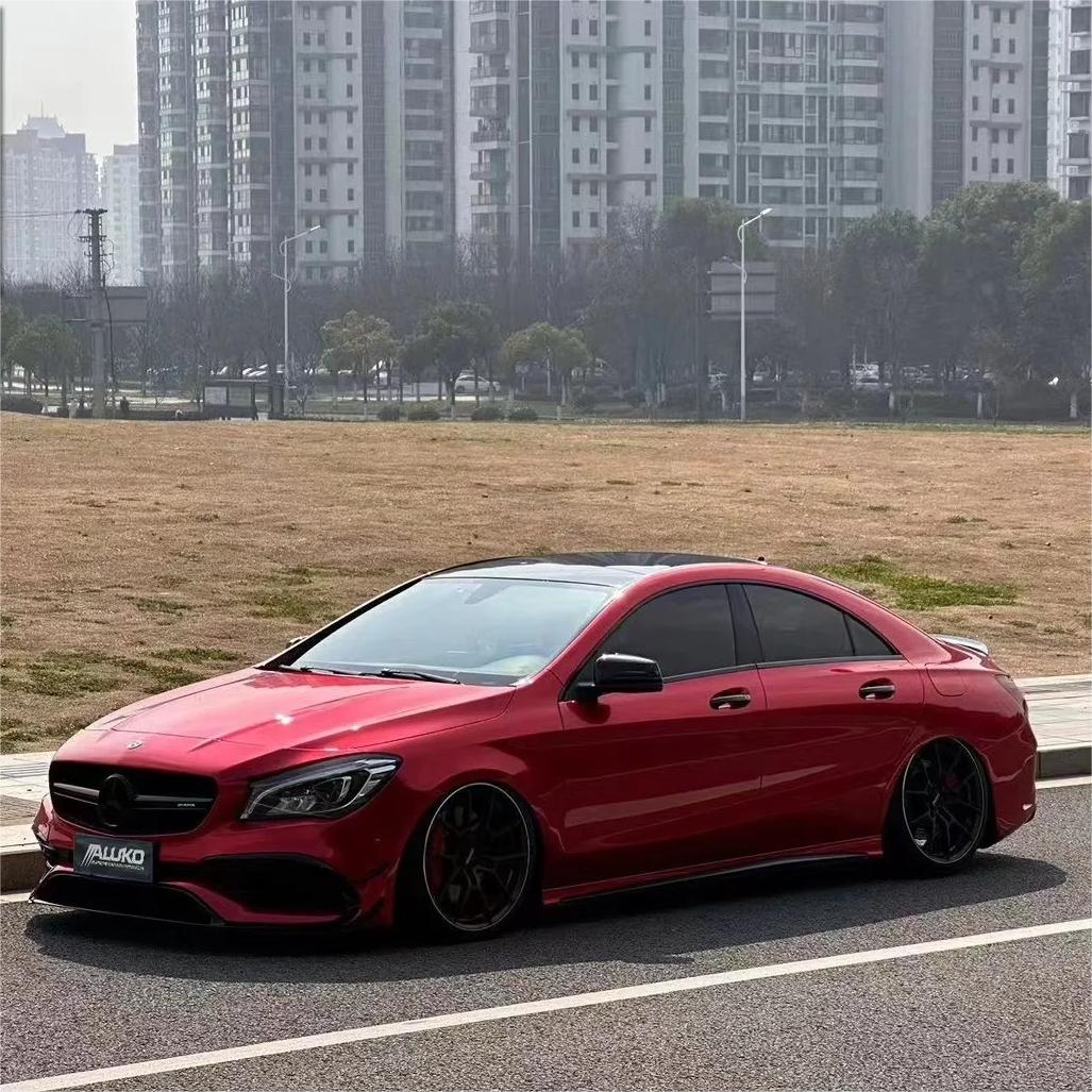 Best Gloss Liquid Ruby Red Car Wrap | Metallic Liquid Ruby Red Vinyl Wraps