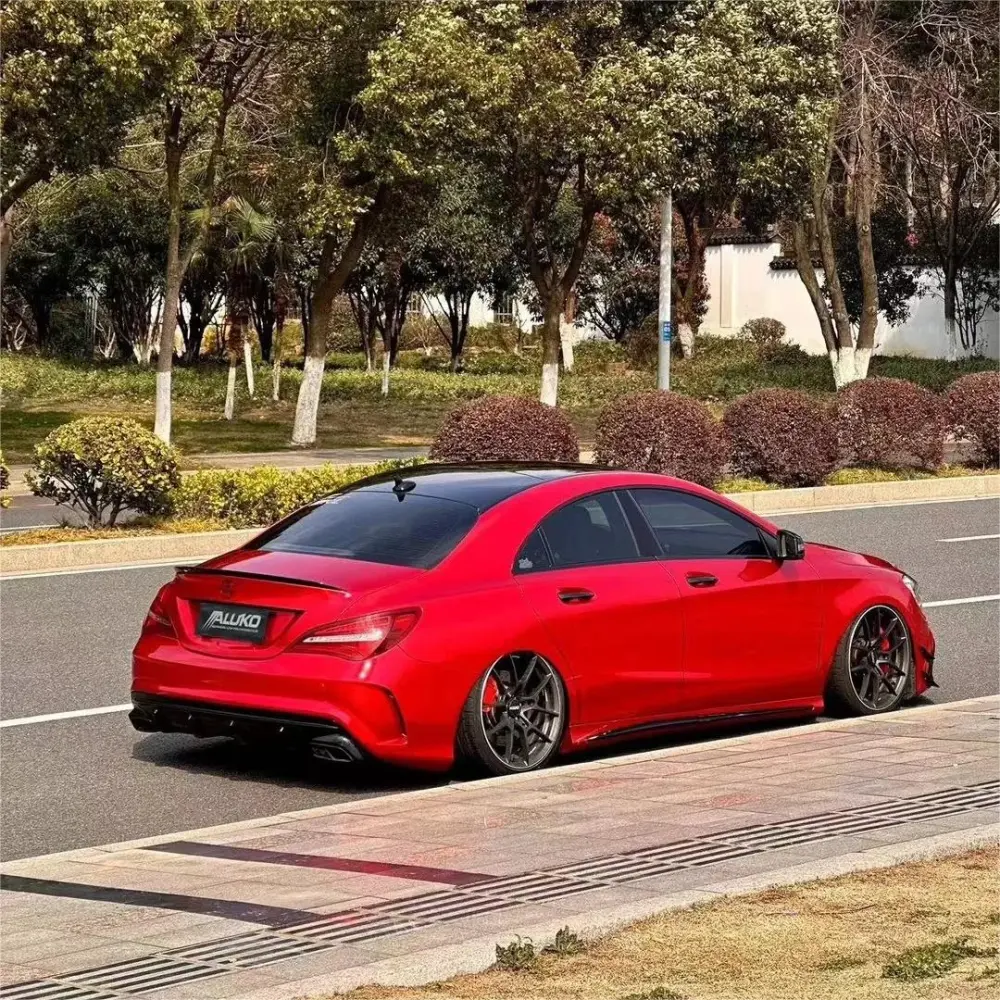 Best Gloss Liquid Ruby Red Car Wrap | Metallic Liquid Ruby Red Vinyl Wraps