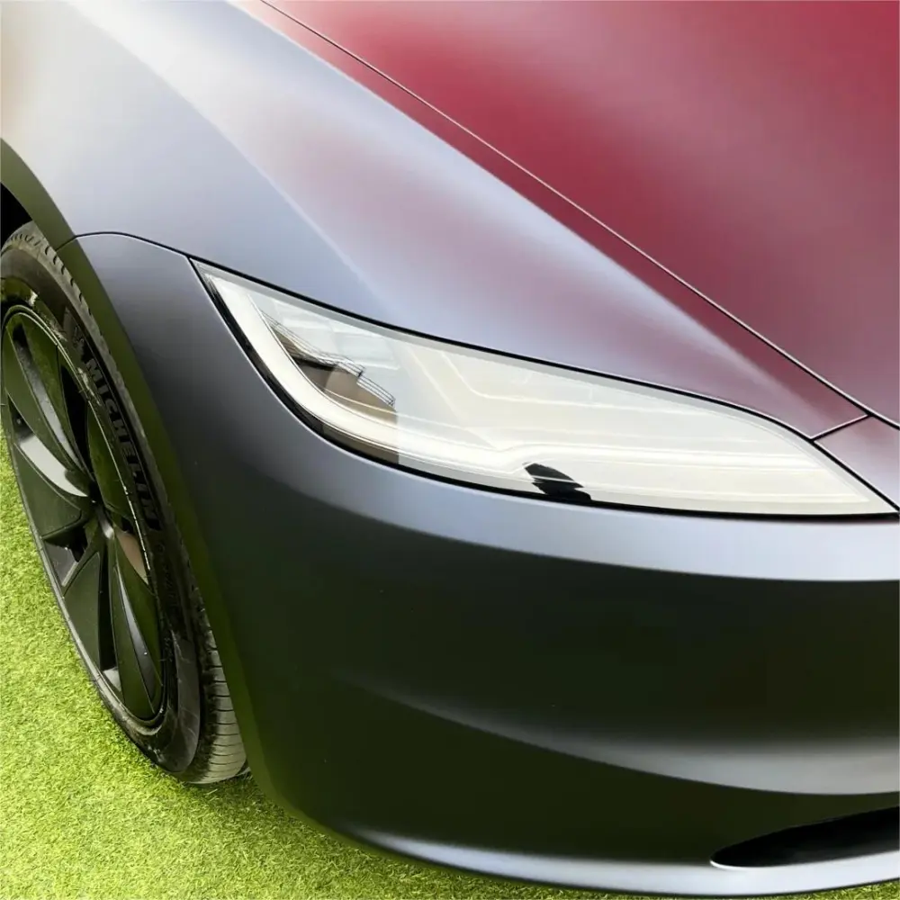 Best Matte Dark Blue Car Wrap | Matte Dark Blue Vinyl Wraps