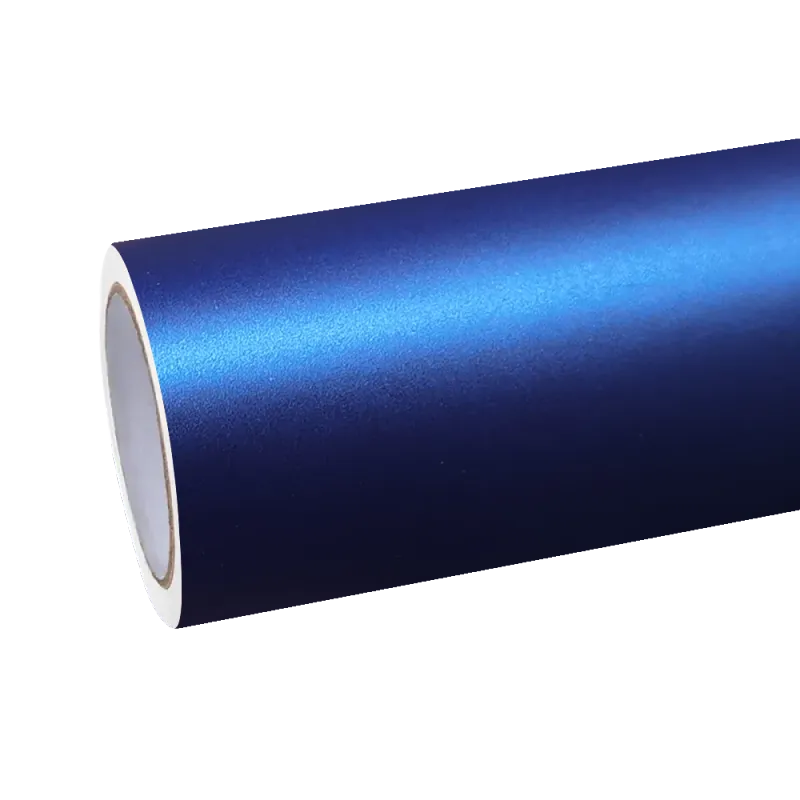 Best Matte Satin Dark Blue Car Wrap | Cool Metallic Satin Dark Blue Car ...