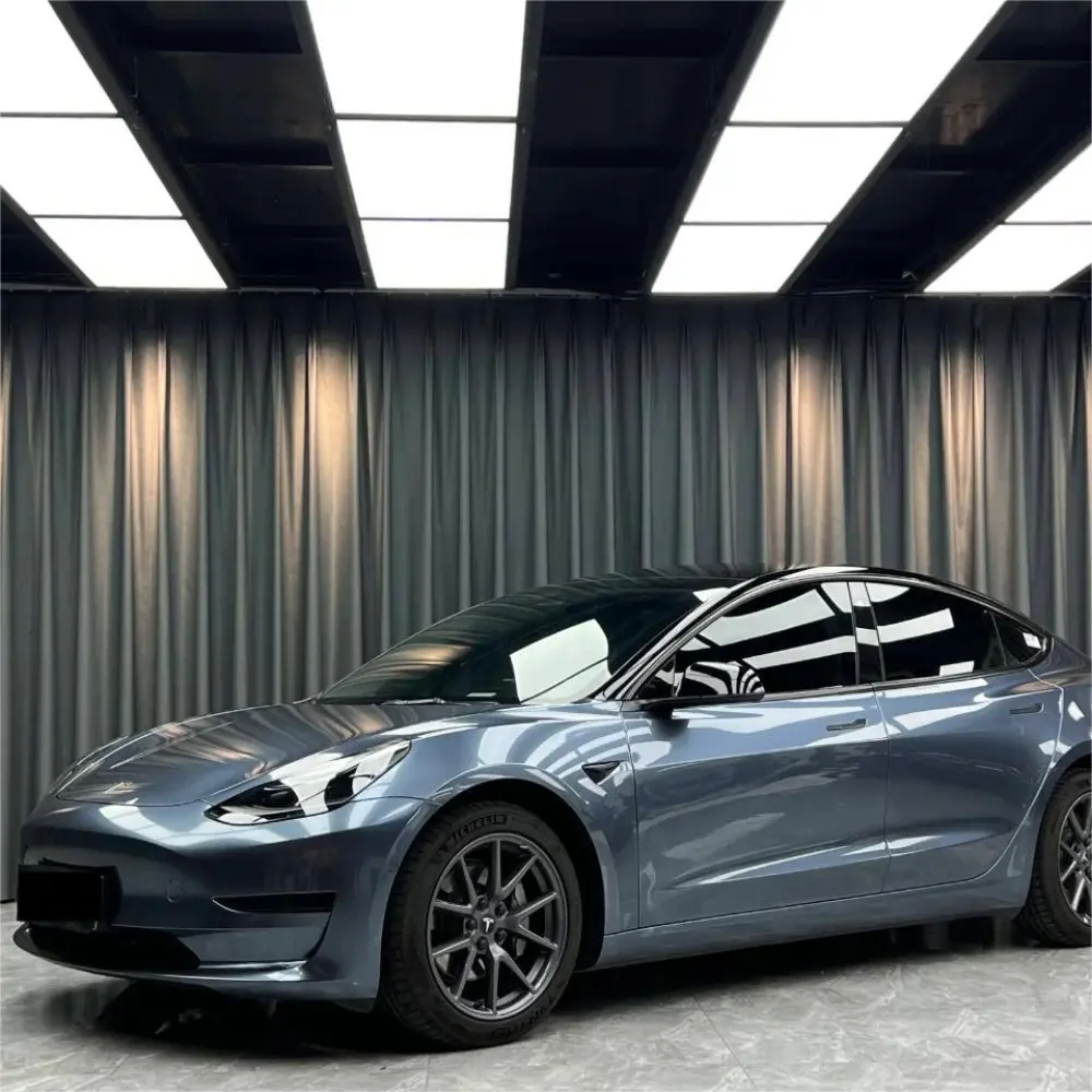 Best Gloss Byron Bay Blue Car Wrap | Metallic Byron Bay Blue Vinyl Wraps