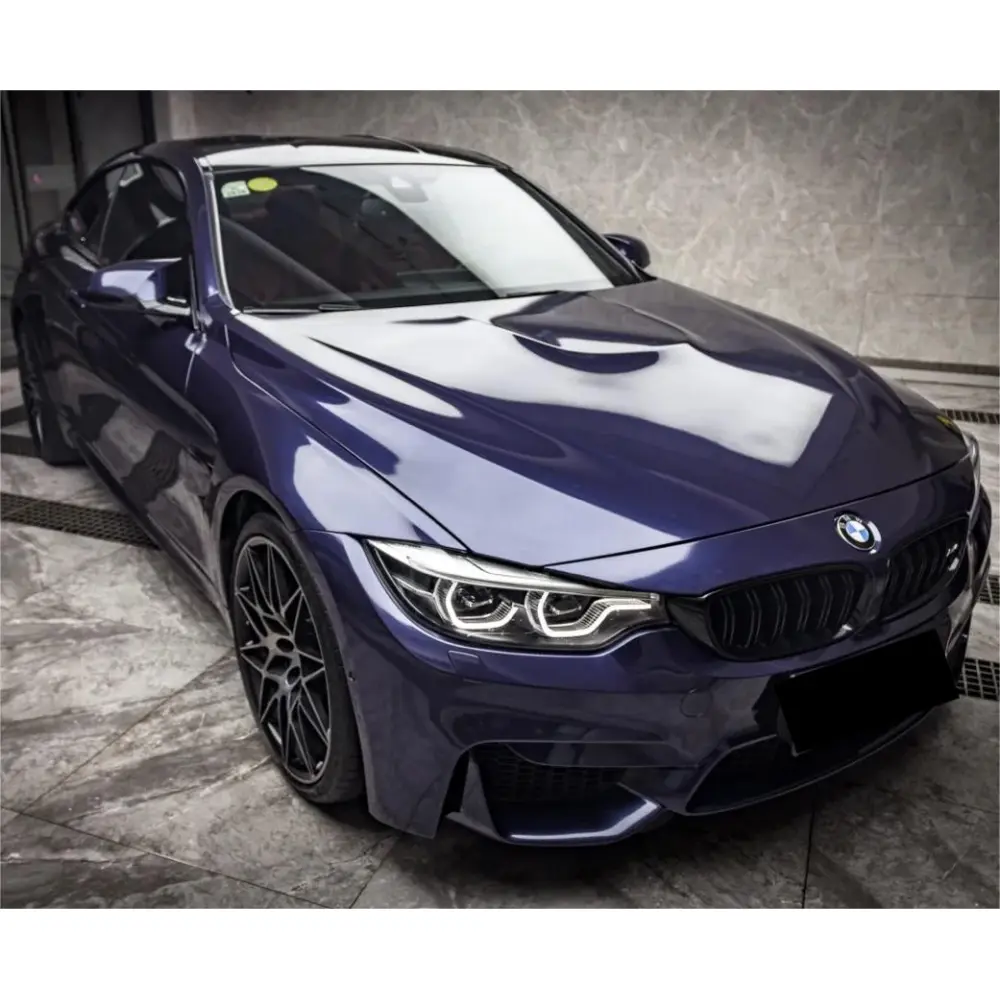Best Gloss Macao Blue Car Wrap | Metallic Macao Blue Vinyl Wraps ...