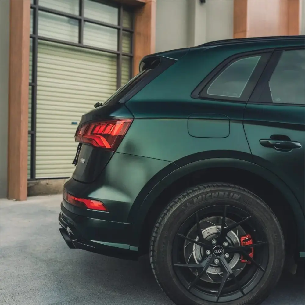 Matte Antique Green Car Wrap | Metallic Antique Green Vinyl Wraps ...