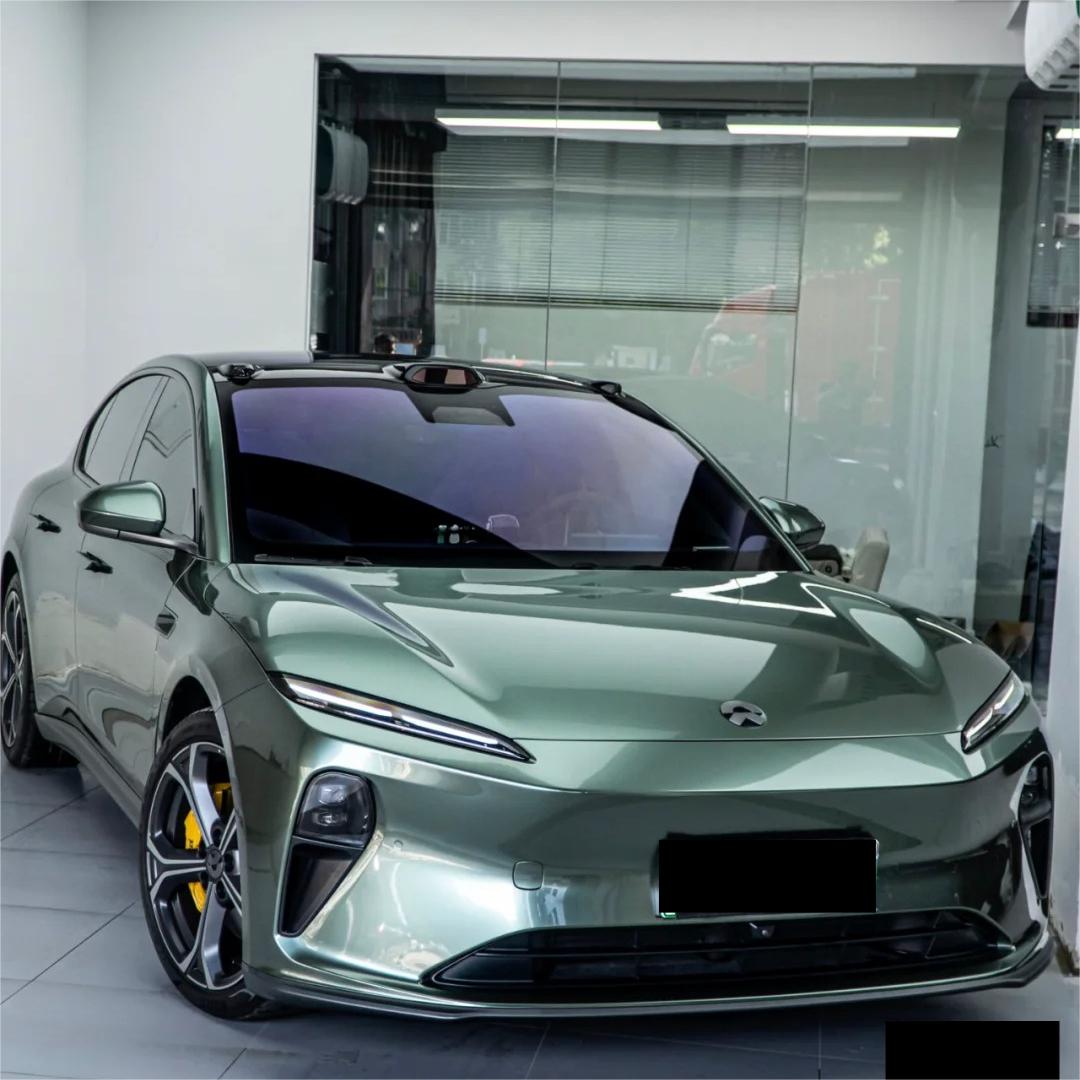 Gloss Liquid Alpine Green Car Wrap | Metallic Liquid Alpine Green Vinyl ...