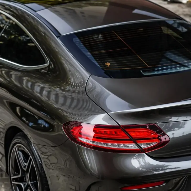 Best Gloss Tungsten Black Car Wrap | Metallic Tungsten Black Vinyl Wraps