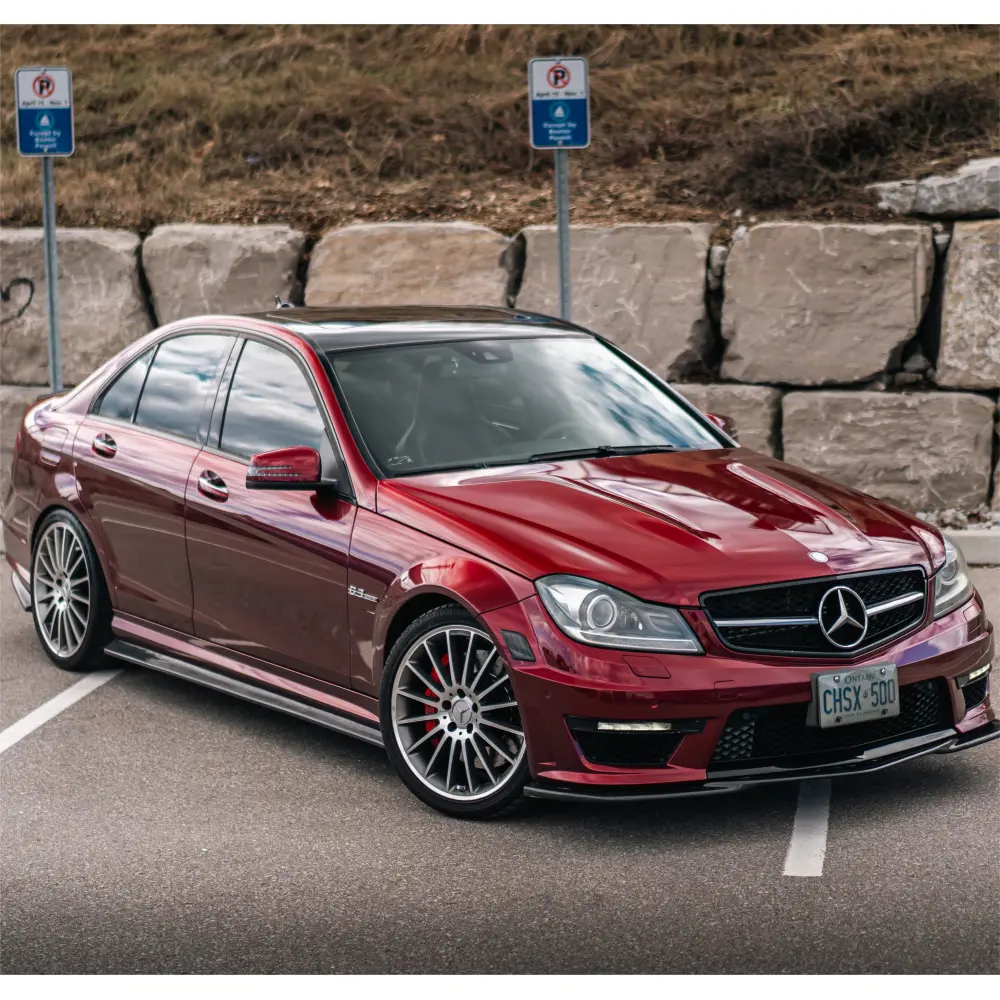 Best Gloss Vampire Red Car Wrap | Metallic Vampire Red Vinyl Wraps