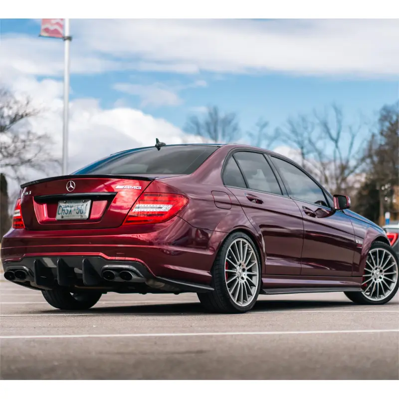 Best Gloss Vampire Red Car Wrap | Metallic Vampire Red Vinyl Wraps