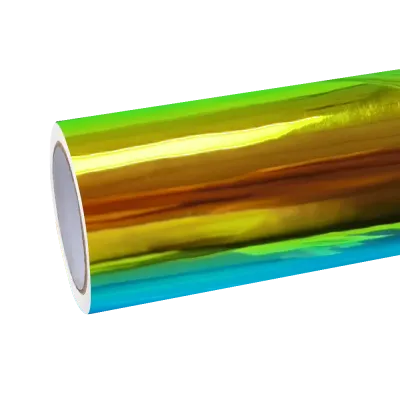 Best Chrome Vinyl Wrap | Holographic Chrome Car Wraps Colors - ALUKOVINYL