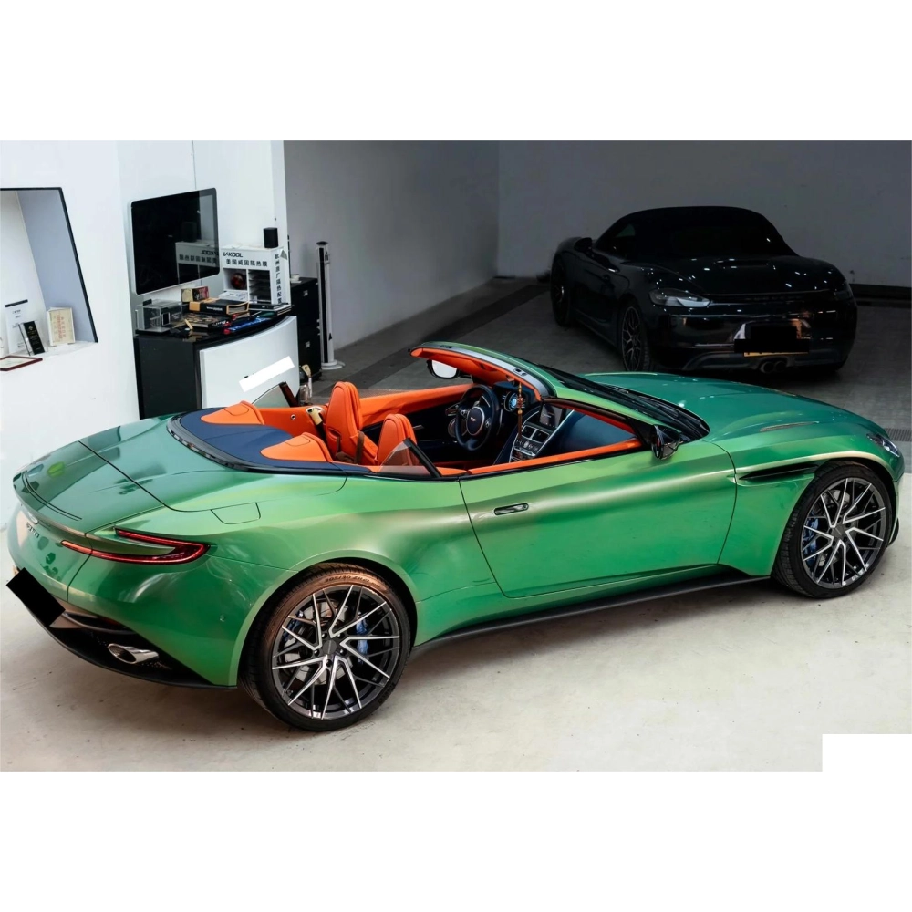 Gloss Iridescent Emerald Green Car Wrap | Metallic Iridescent Emerald ...