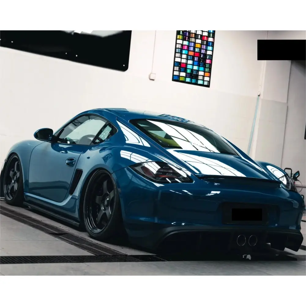 Best Gloss Petrol Blue Car Wrap | Petrol Blue Vinyl Wraps - ALUKOVINYL