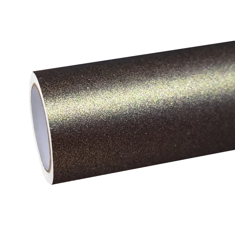 Best Matte Matte Gold Brown Car Wrap | Metallic Satin Gold Brown Vinyl ...