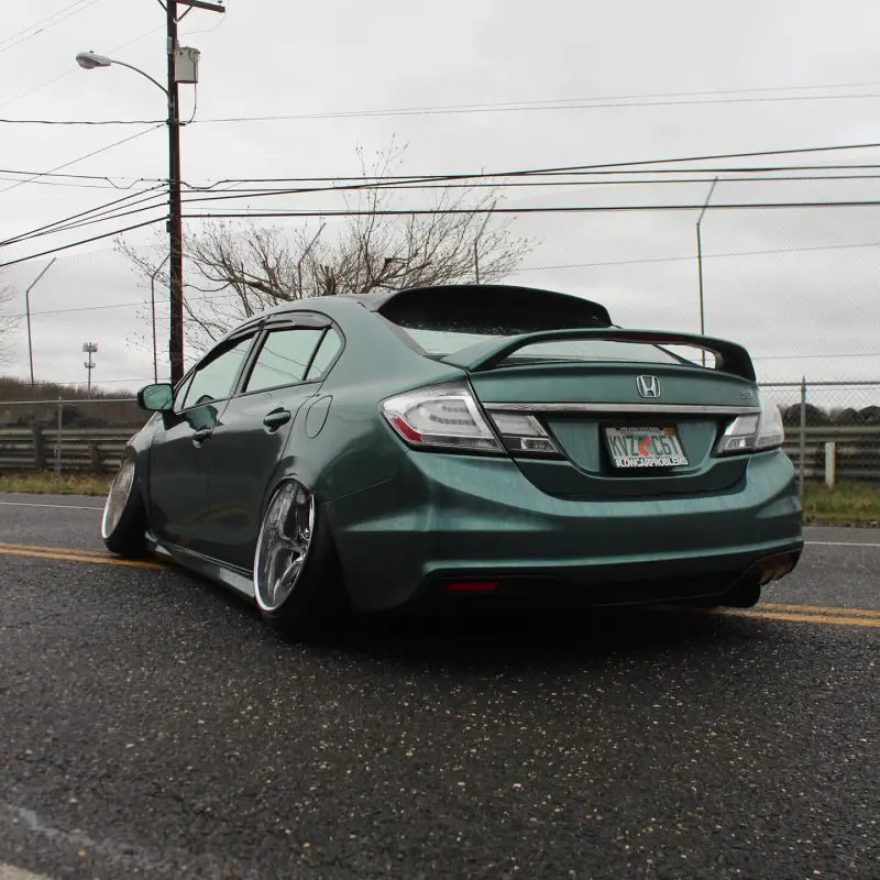 Gloss Interstellar Green Car Wrap | Metallic Interstellar Green Vinyl ...