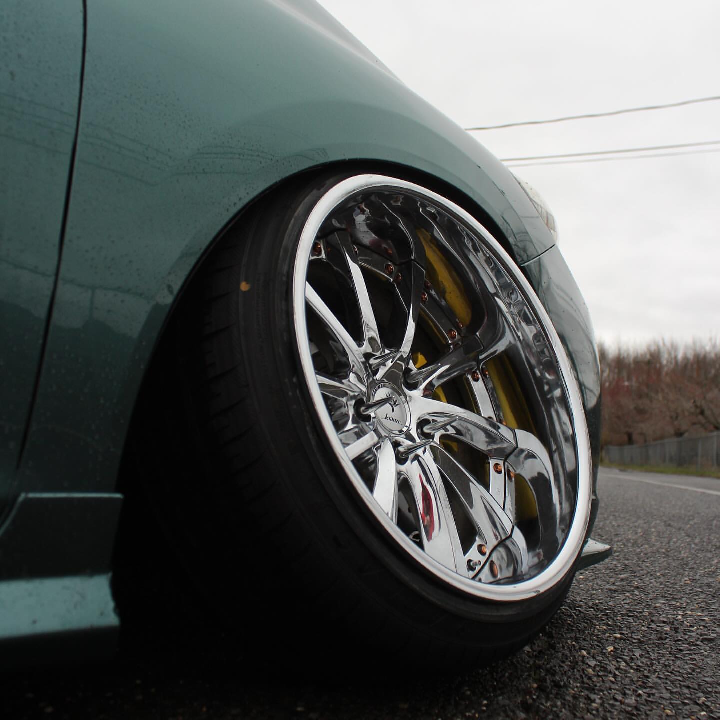 Gloss Interstellar Green Car Wrap | Metallic Interstellar Green Vinyl ...