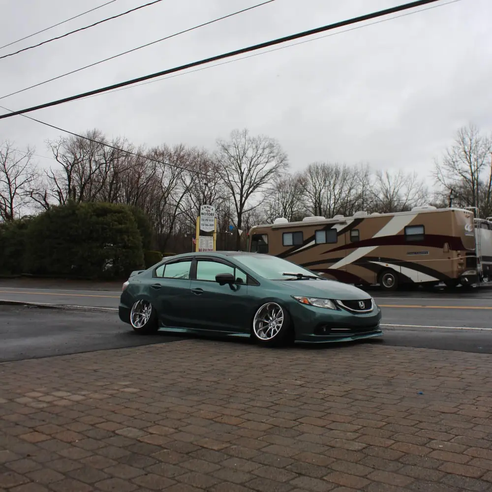 Gloss Interstellar Green Car Wrap | Metallic Interstellar Green Vinyl ...