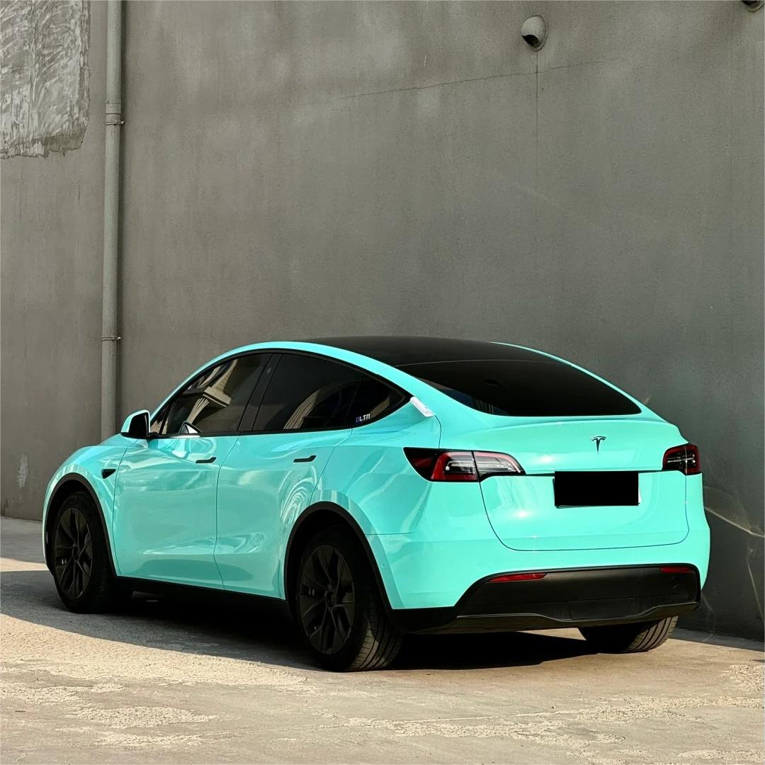 Best Gloss Tiffany Blue Vinyl Wrap | Gloss Tiffany Blue Car Wraps ...