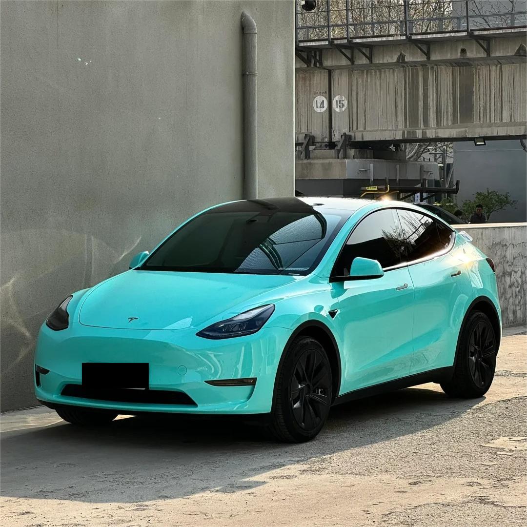 Best Gloss Tiffany Blue Vinyl Wrap | Gloss Tiffany Blue Car Wraps ...
