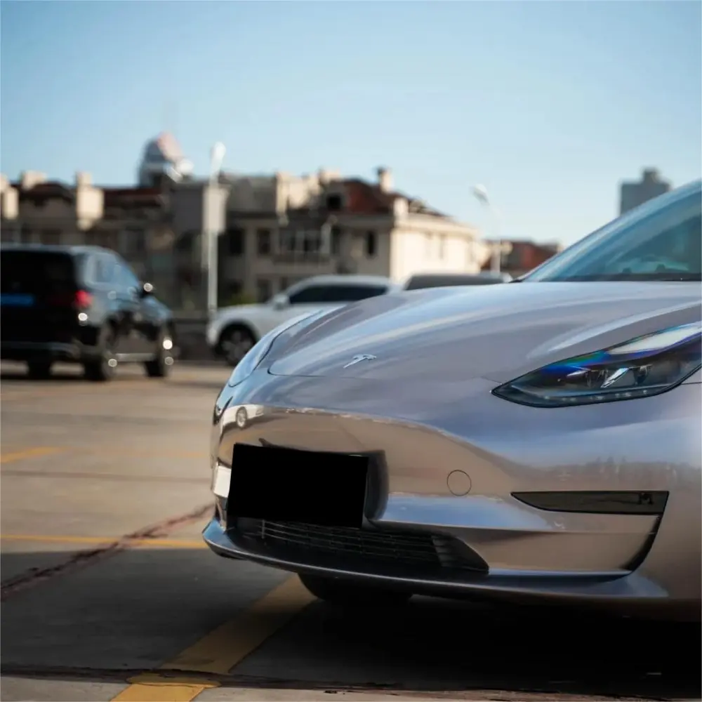 Gloss Combat Grey Car Wrap | Metallic Combat Grey Vinyl Wraps - ALUKOVINYL