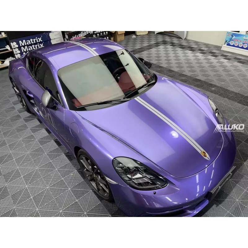 Gloss Viola Purple Car Wrap | Metallic Viola Purple Vinyl Wraps ...