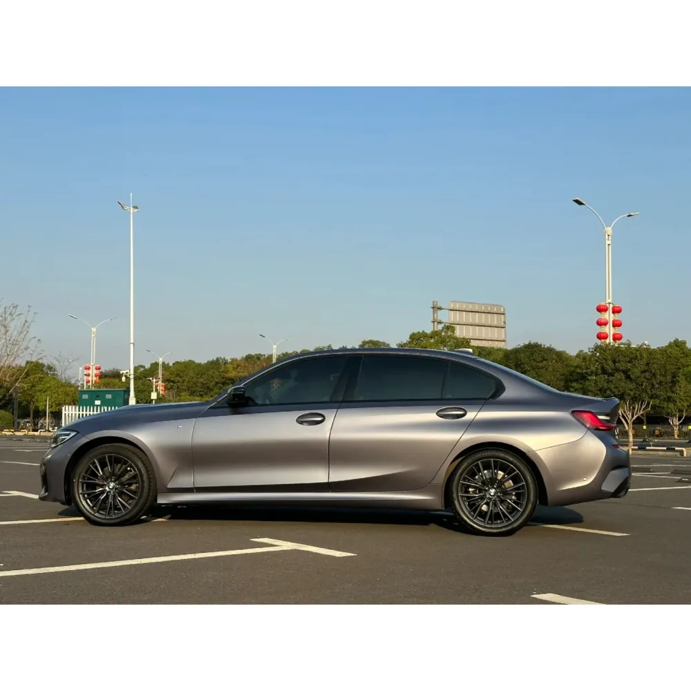 Matte Carbon Grey Car Wrap | Metallic Carbon Grey Vinyl Wraps - ALUKOVINYL