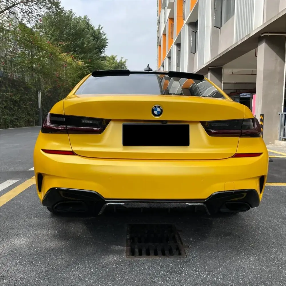 Satin Metallic Energetic Yellow Car Wrap | Matte Energetic Yellow Car Wraps