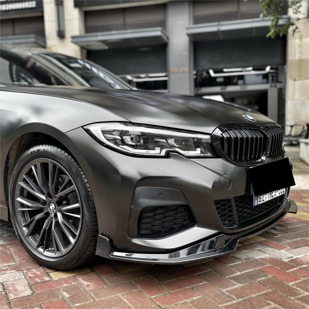 Best Matte Black Gold Dust Car Wrap | Metallic Black Gold Dust Vinyl Wraps