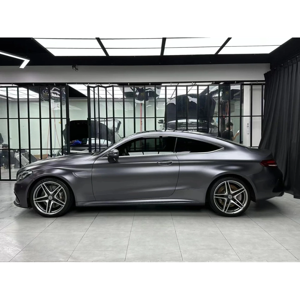 Matte Mountain Grey Car Wrap | Metallic Mountain Grey Vinyl Wraps ...