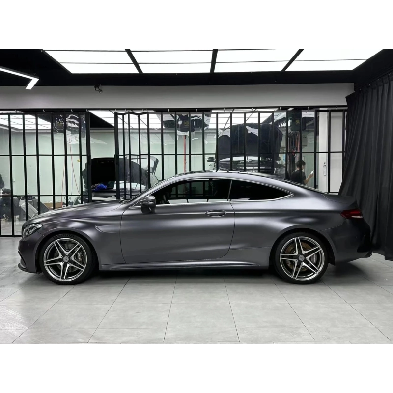 Matte Mountain Grey Car Wrap | Metallic Mountain Grey Vinyl Wraps ...
