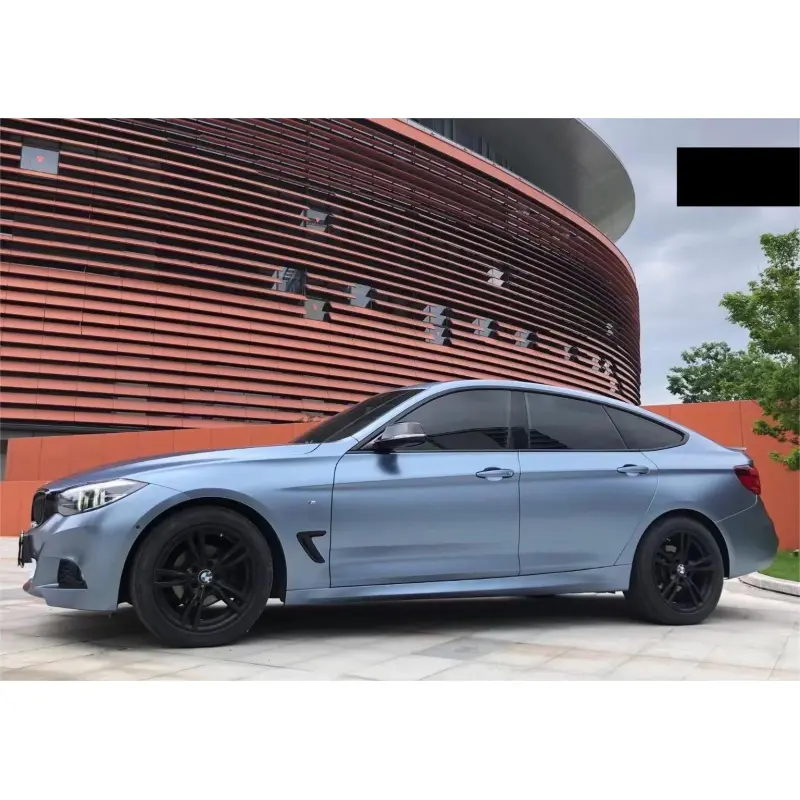 Best Matte Storm Blue Car Wrap | Metallic Storm Blue Vinyl Wraps ...