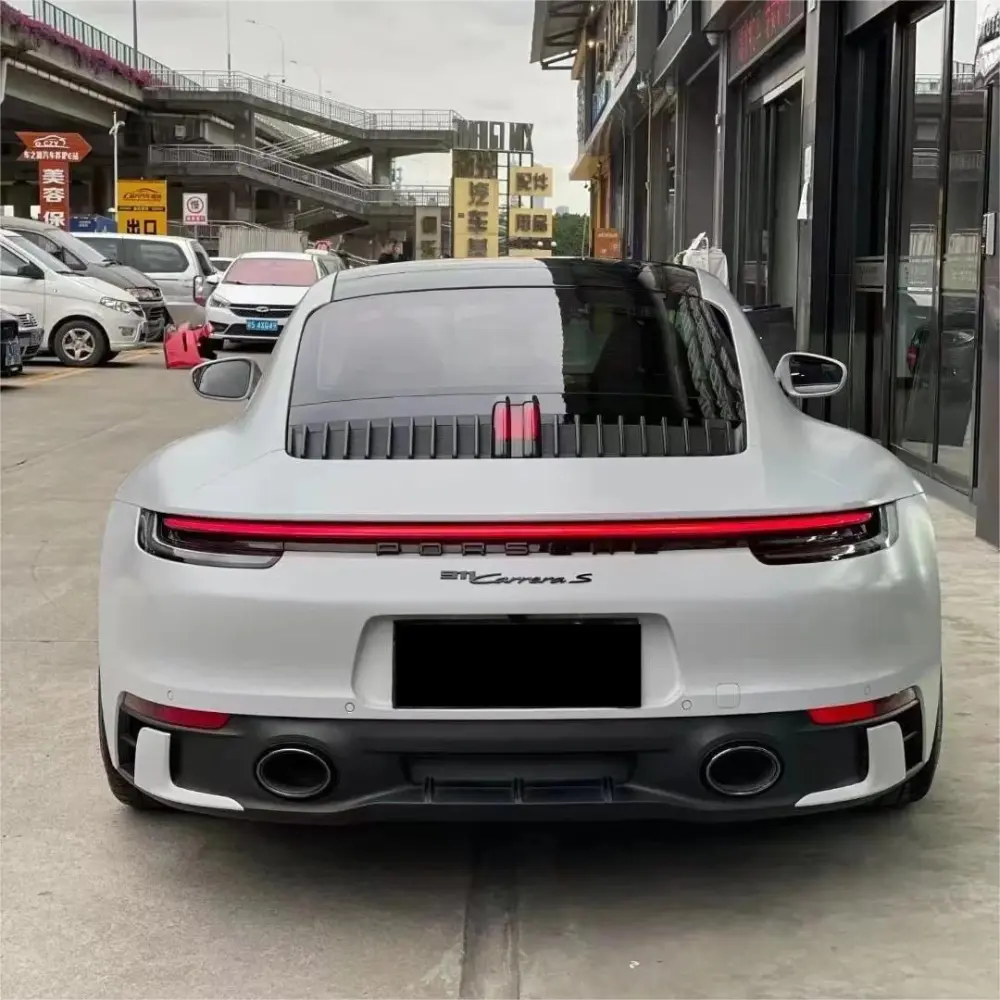 Best Matte Light Grey Car Wrap | Matte Light Grey Vinyl Wraps - ALUKOVINYL