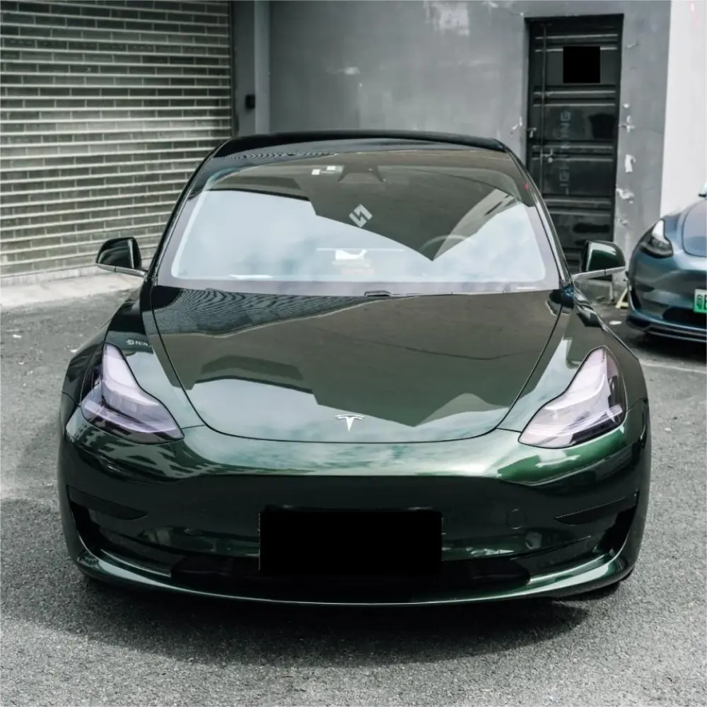 Best Gloss Midnight Green Car Wrap | Midnight Green Vinyl Wraps ...