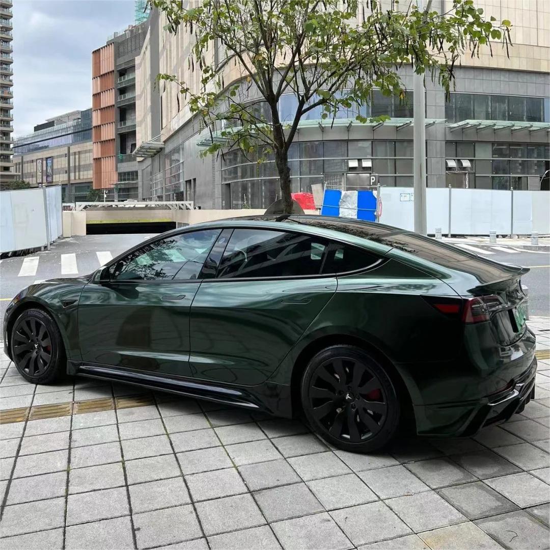 Best Gloss Midnight Green Car Wrap | Midnight Green Vinyl Wraps ...