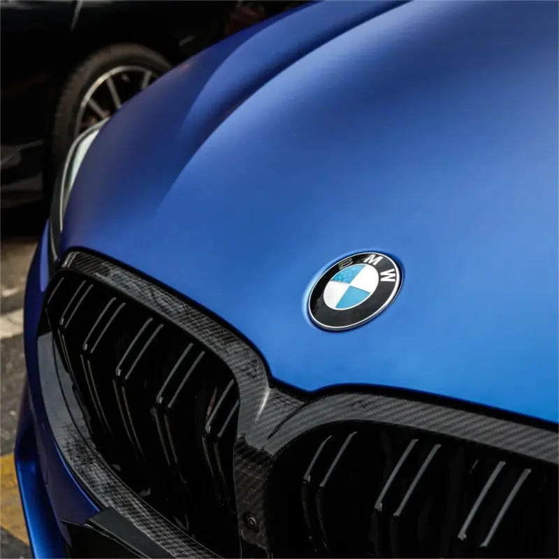 Best Matte Blueberry Car Wrap | Metallic Blueberry Vinyl Wraps - ALUKOVINYL