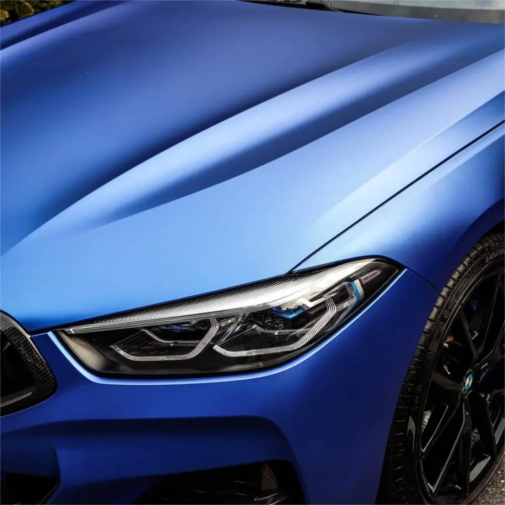 Best Matte Blueberry Car Wrap | Metallic Blueberry Vinyl Wraps - ALUKOVINYL