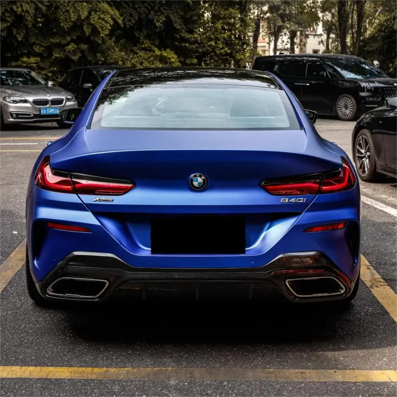 Best Matte Blueberry Car Wrap | Metallic Blueberry Vinyl Wraps - ALUKOVINYL