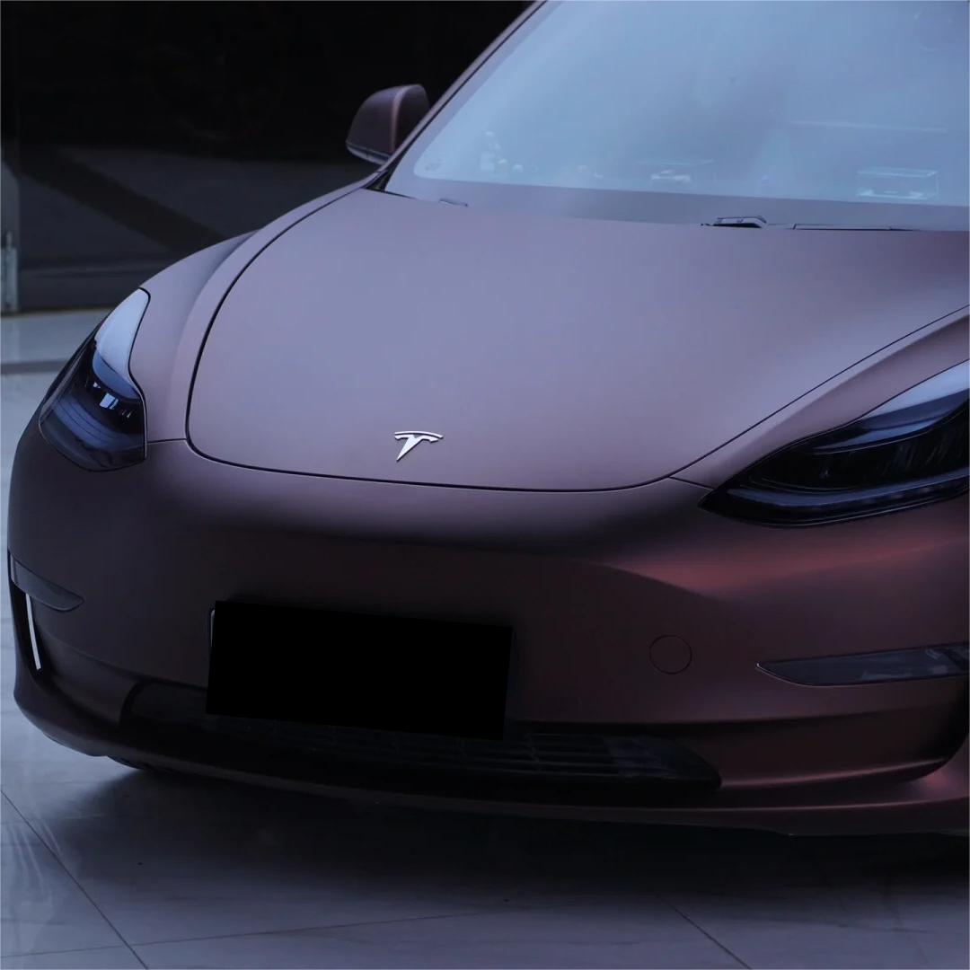 Matte Satin Coffee Brown Car Wrap | Metallic Satin Coffee Brown Vinyl Wraps