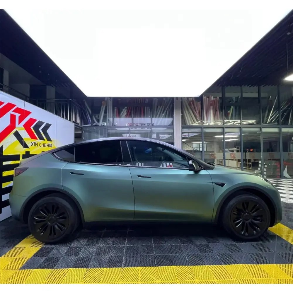 Matte Hunter Green Car Wrap | Metallic Satin Hunter Green Vinyl Wraps ...