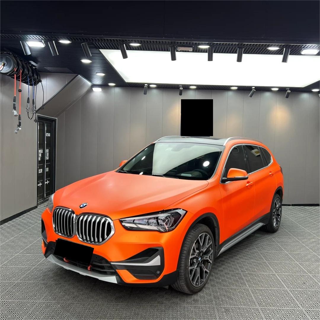Best Matte Stunning Orange Car Wrap | Metallic Stunning Orange Vinyl Wraps