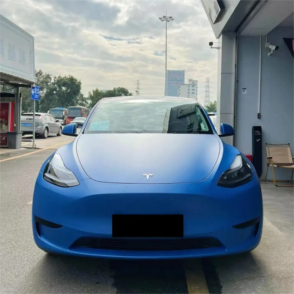 Best Satin Navy Blue Car Wrap | Matte Satin Navy Blue Vinyl Wraps ...