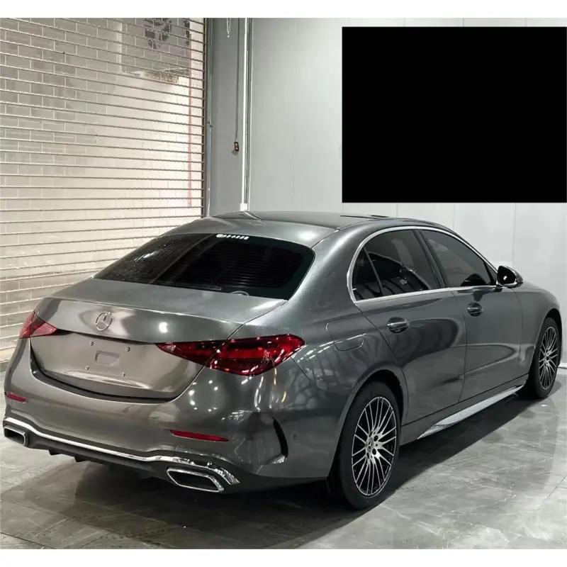 Gloss Diamond Graphite Light Grey Car Wrap | Metallic Graphite Light ...