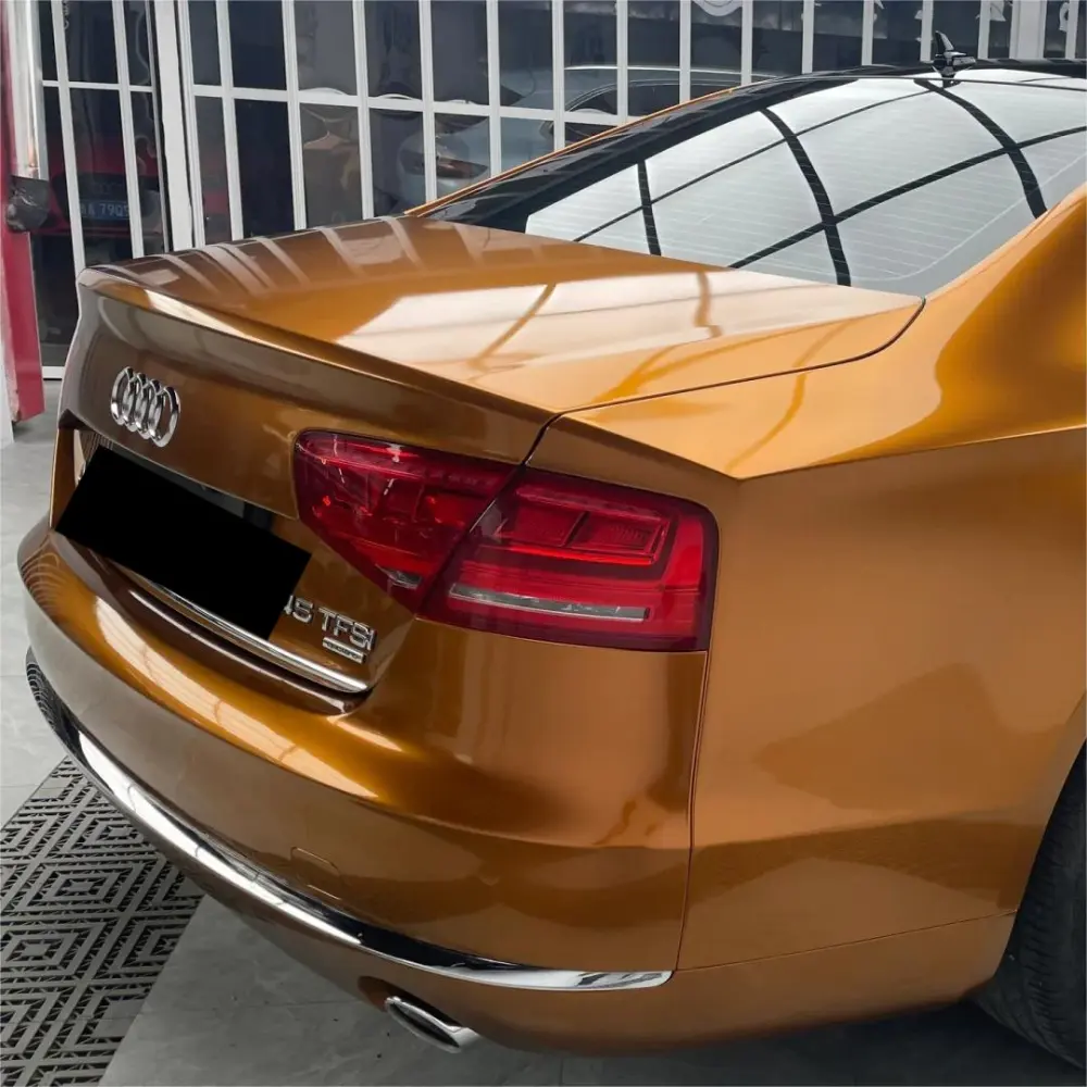 Gloss Liquid Copper Vinyl Wrap | Metallic Liquid Copper Car Wraps ...