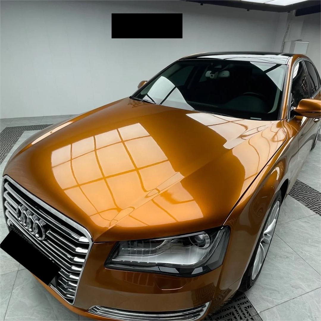 Gloss Liquid Copper Vinyl Wrap | Metallic Liquid Copper Car Wraps ...
