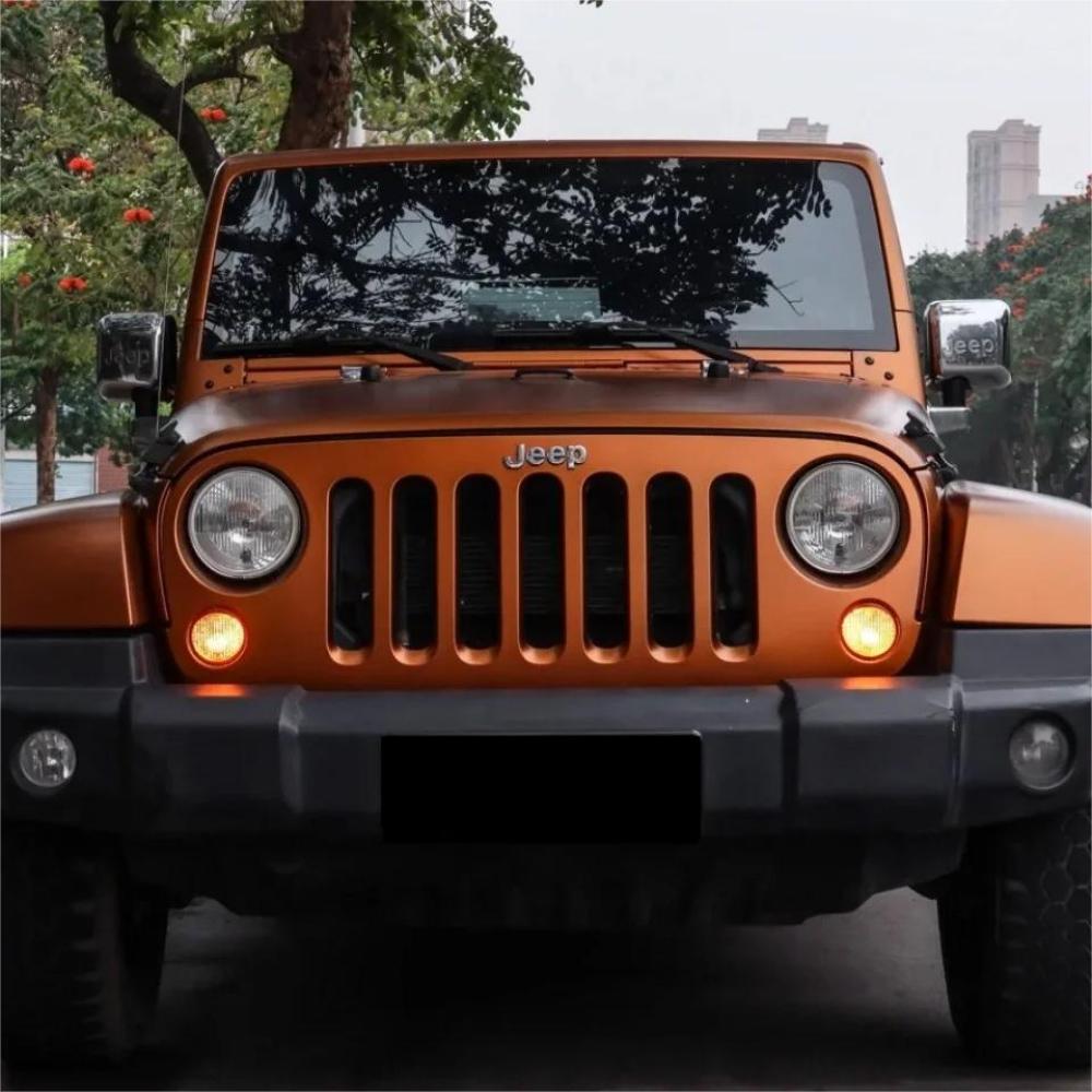 Matte Satin Copper Brown Car Wrap | Metallic Satin Copper Brown Vinyl Wraps