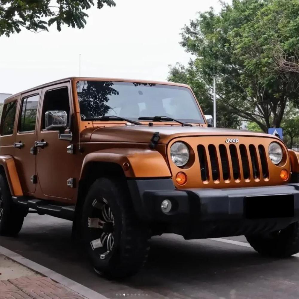 Matte Satin Copper Brown Car Wrap | Metallic Satin Copper Brown Vinyl Wraps