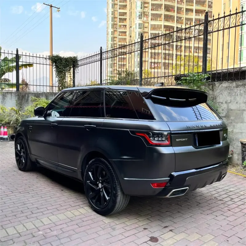 Matte Diamond Graphite Black Car Wrap | Matte Metallic Graphite Black Vinyl