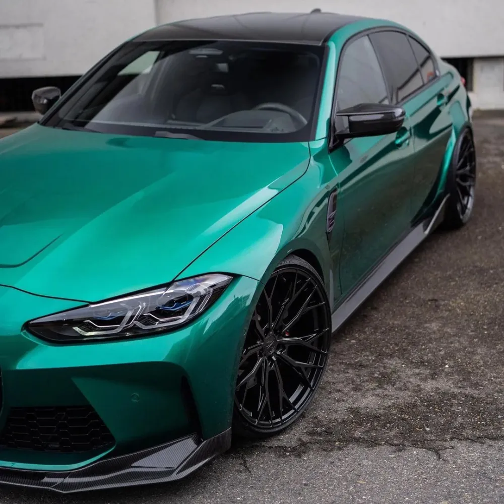 Gloss Isle Green Car Wrap | Metallic Isle Green Vinyl Wraps