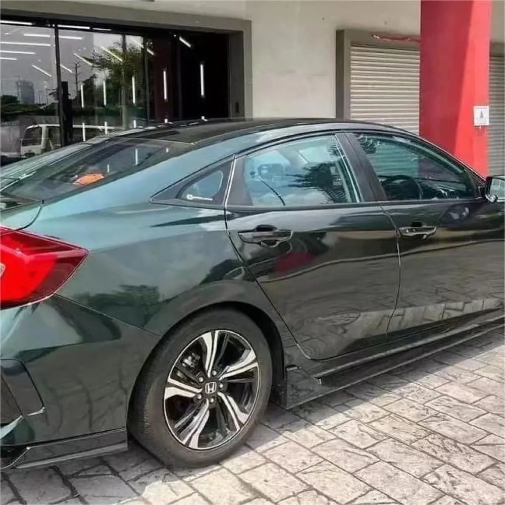 Cool Gloss Dark Green Car Wrap | Gloss Metallic Dark Green Vinyl Wraps