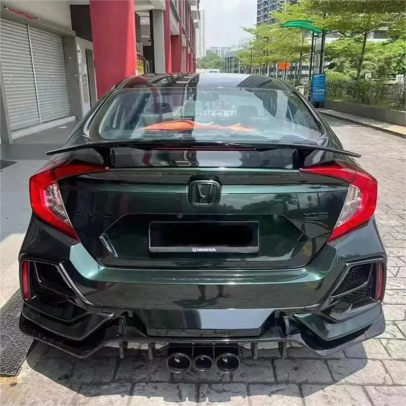 Cool Gloss Dark Green Car Wrap | Gloss Metallic Dark Green Vinyl Wraps