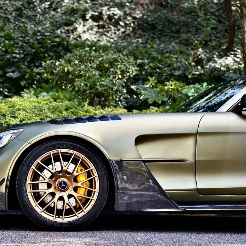 Best Matte Lighting Green Car Wrap | Metallic Lighting Green Vinyl Wraps