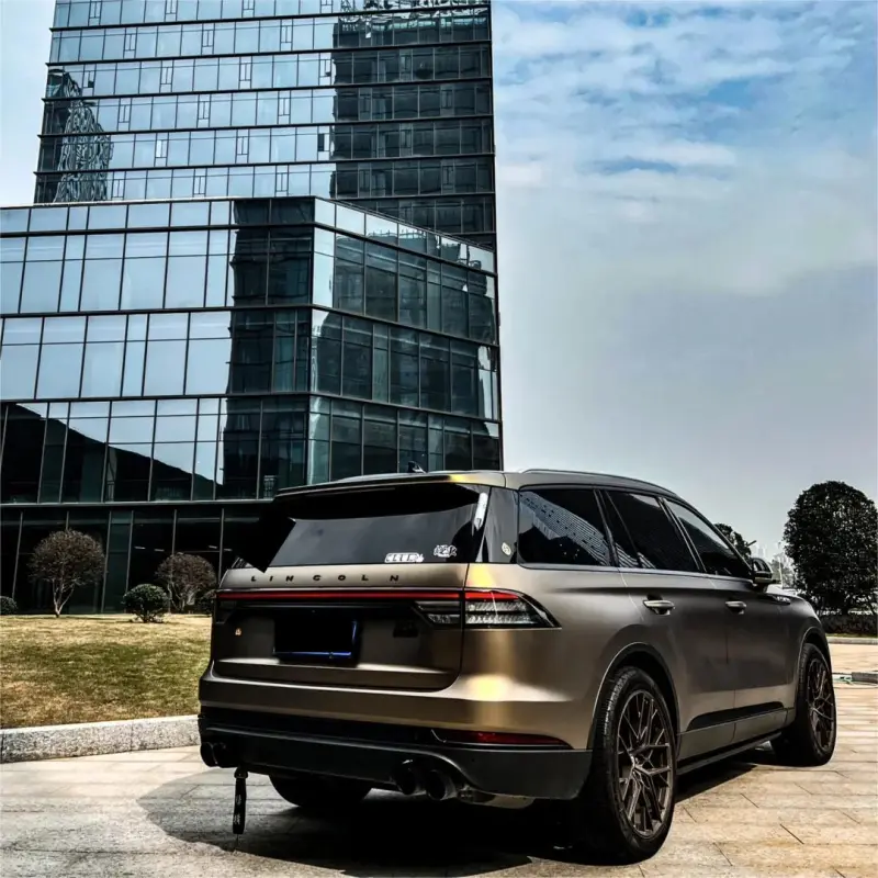 Matte Midnight Gold Wrap | Matte Black Gold Vinyl Wraps